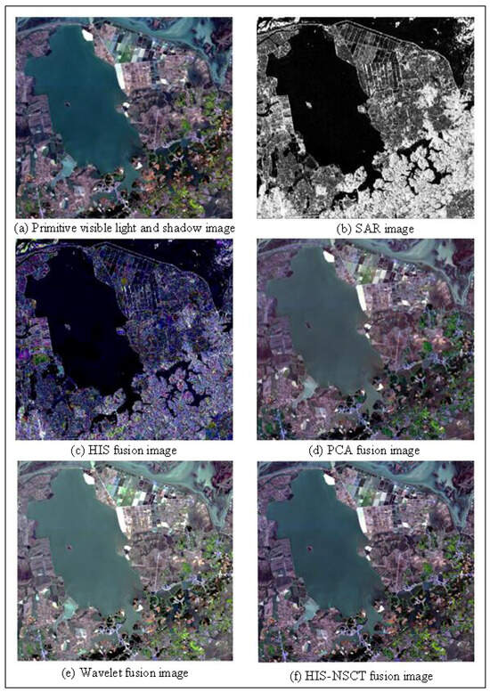 Flood Monitoring Based on Multi-Source Remote Sensing Data Fusion Driven by HIS-NSCT Model