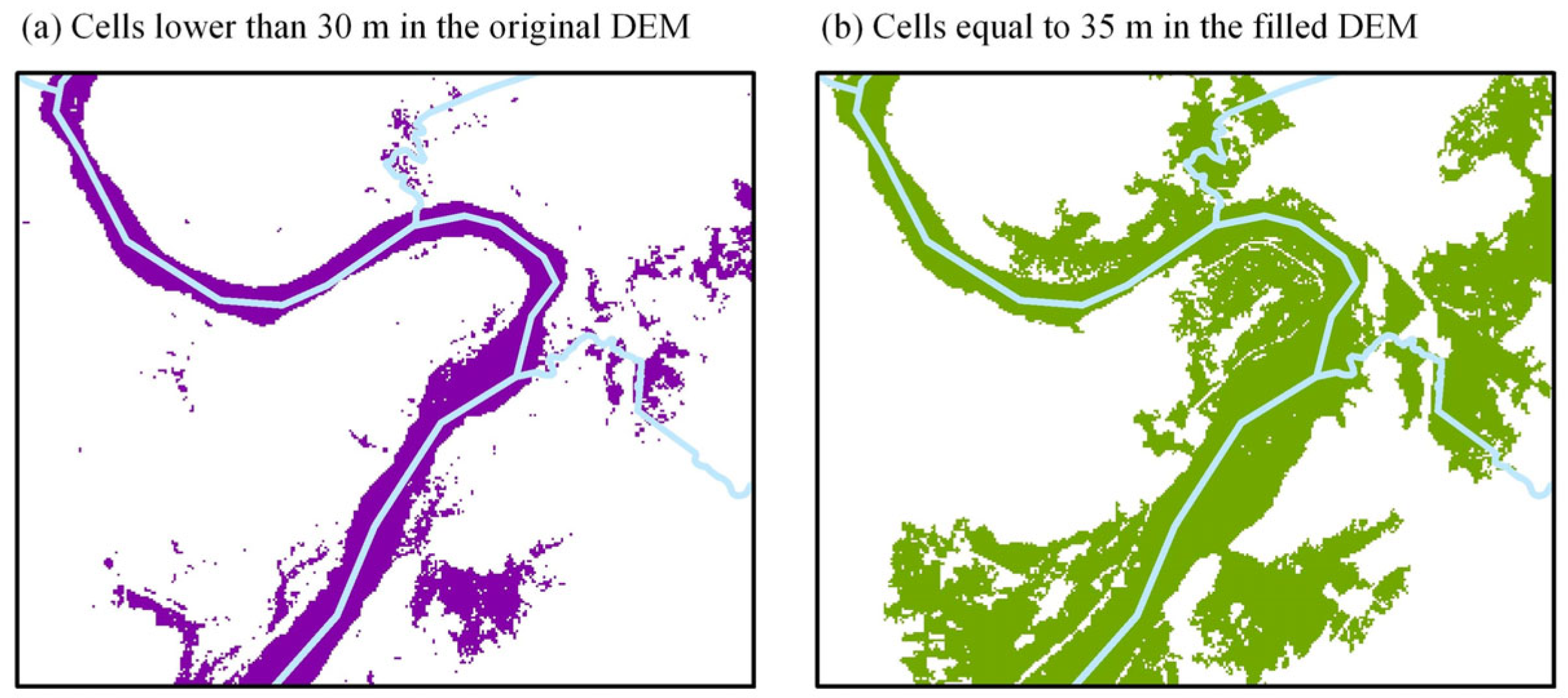 Efficient Digital-Elevation-Model-Based Flow Direction Estimation Using ...