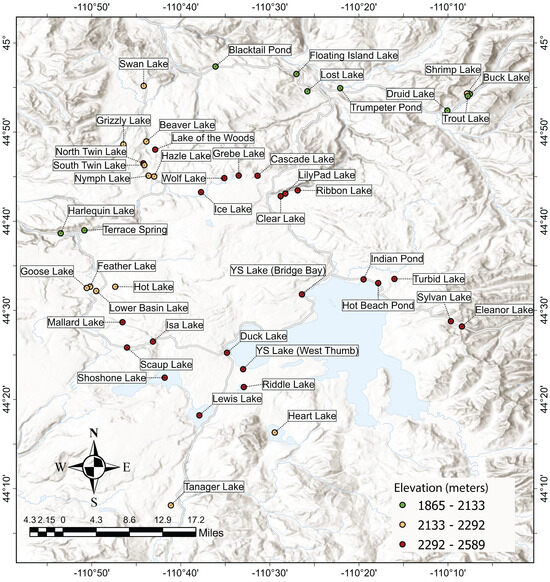Trophic State Evolution of 45 Yellowstone Lakes over Two Decades: Field ...
