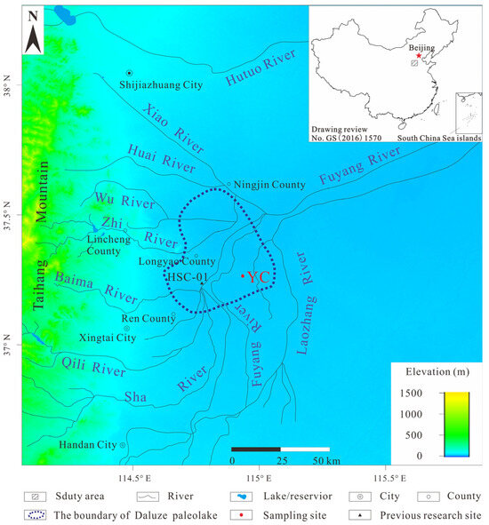 Luminescence Dating of Holocene Fluvial Sediments from the Daluze Area in the North China Plain